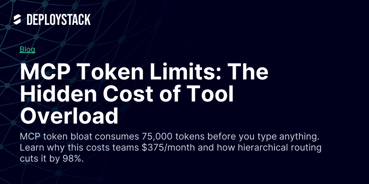 MCP Token Limits: The Hidden Cost of Tool Overload